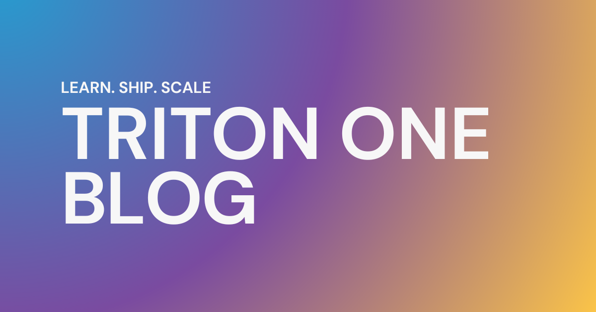 Triton One Blog & Resources