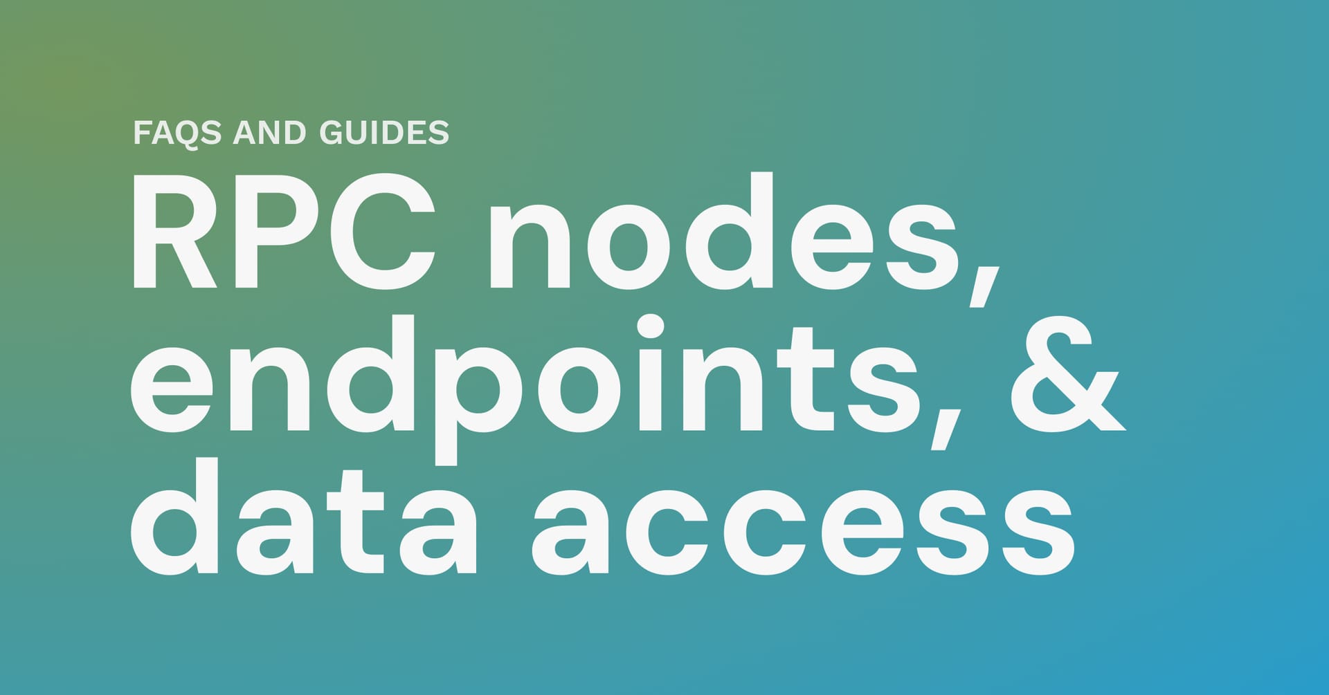Complete Guide To Solana RPC Infrastructure